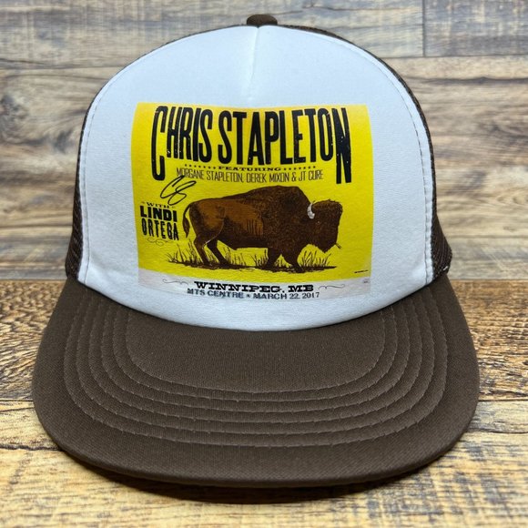 Unbranded | Accessories | Chris Stapleton Mens Trucker Hat Brown ...